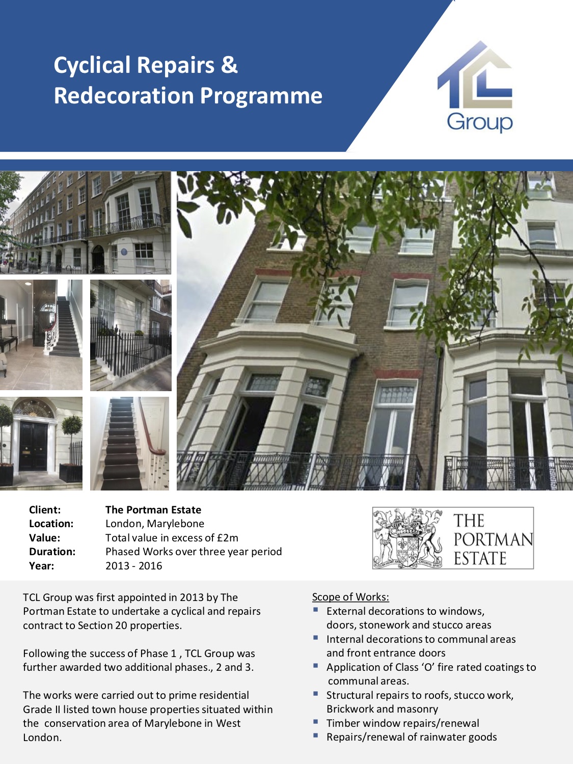 The Portman Estate - TCL Group